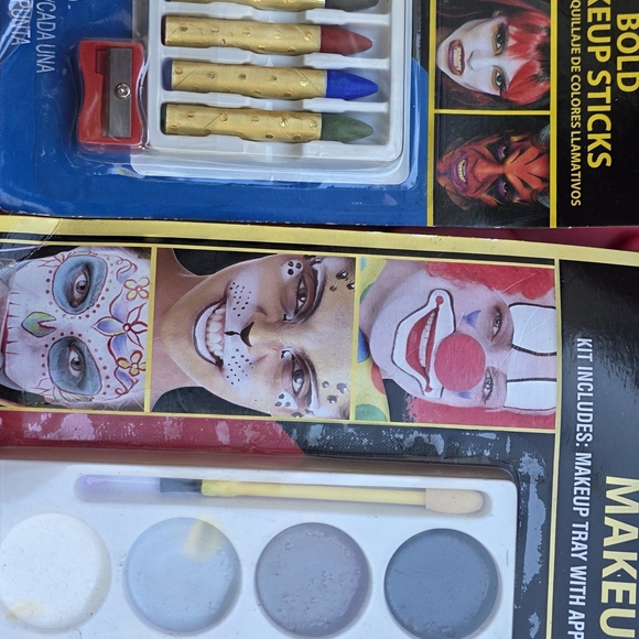 Makeup | Bold Face Paint Makeup Kit With Brush | Poshmark